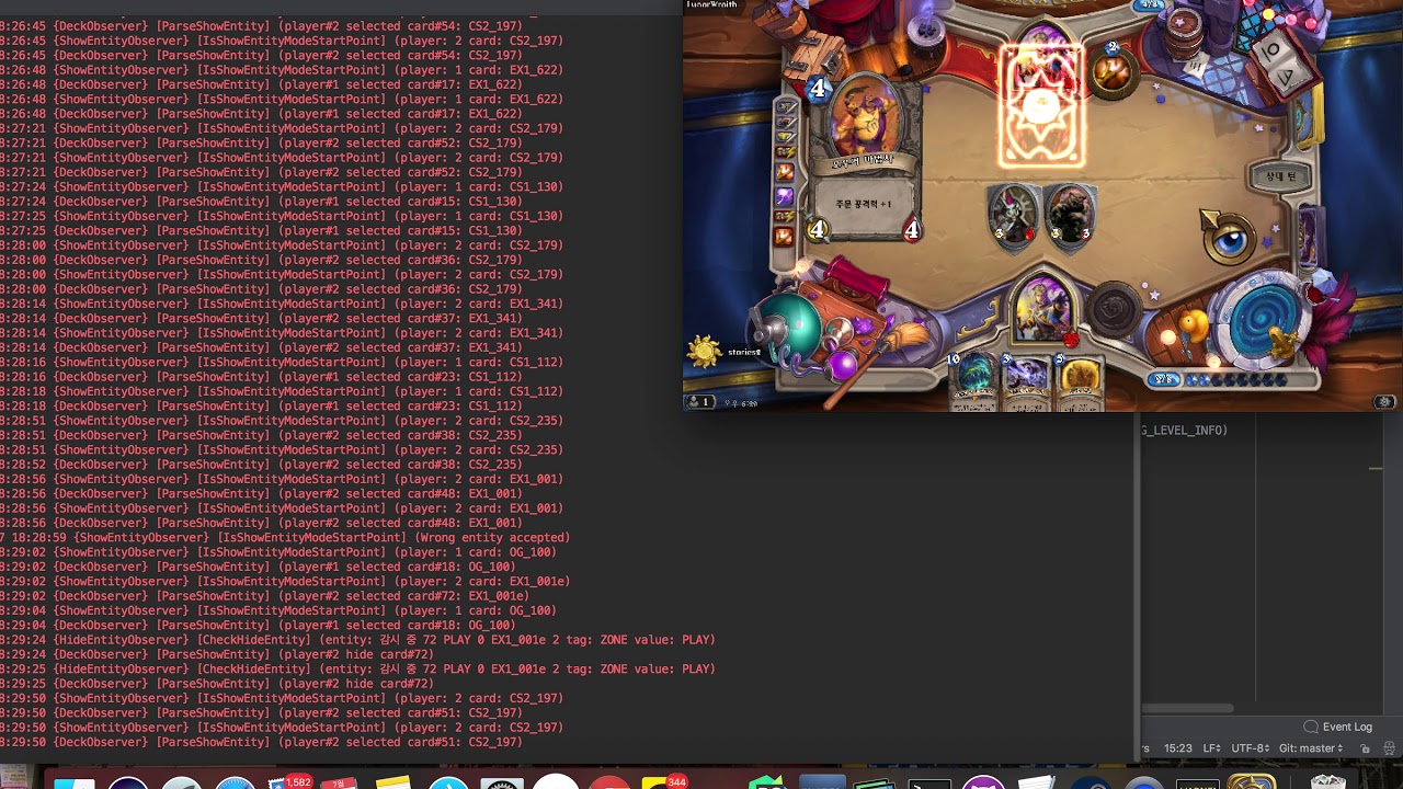 HearthStone deck tracking with python - YouTube