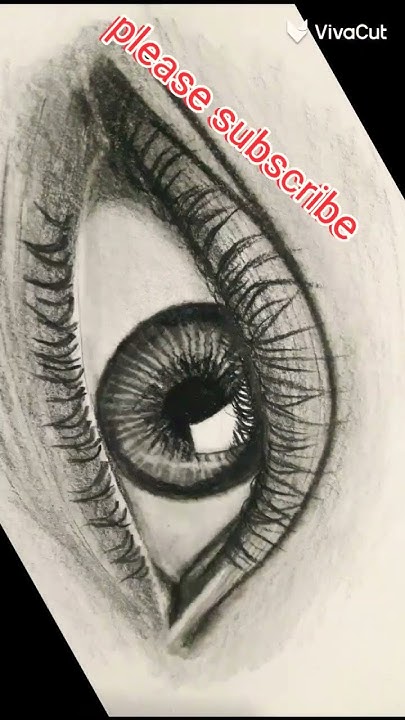 How to draw beautiful eyes #shorts - YouTube