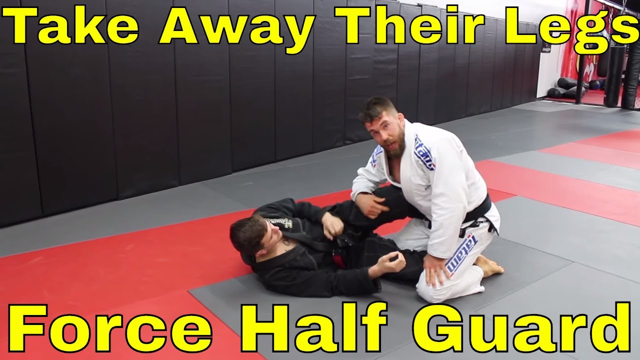 Effective Strategy for Passing a Long Legged Open Guard - YouTube