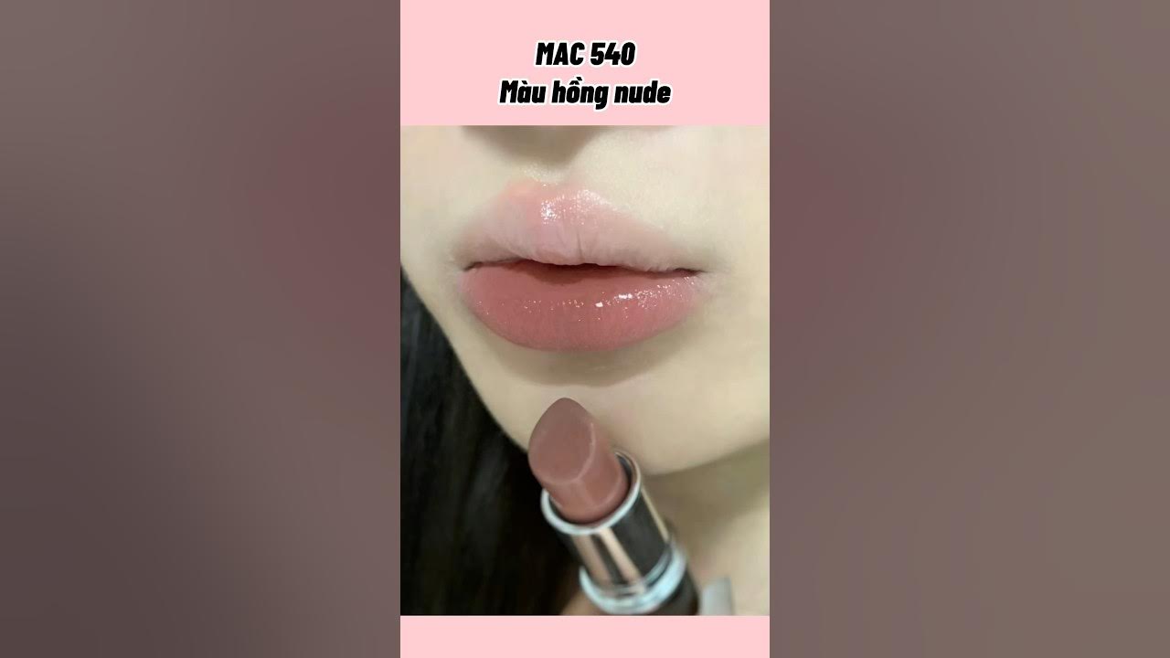 MAC Lustreglass Lipstick - # 540 Thanks, It’s M.A.C! #mac #mac540 #dydylipsticks - YouTube