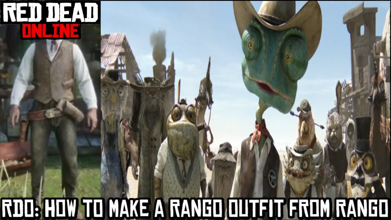 RDO: How to Make a Rango Outfit from Rango - YouTube