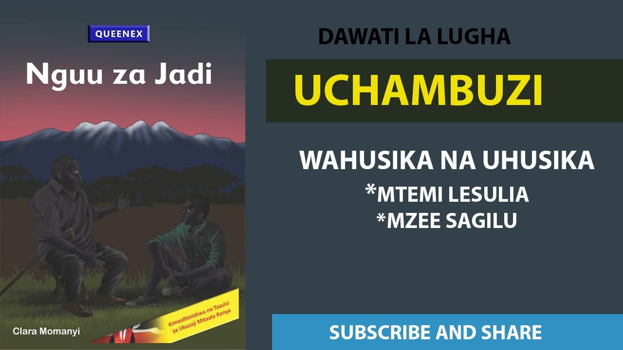 NGUU ZA JADI: WAHUSIKA na UHUSIKA Mtemi Lesulia na Mzee Sagilu - YouTube
