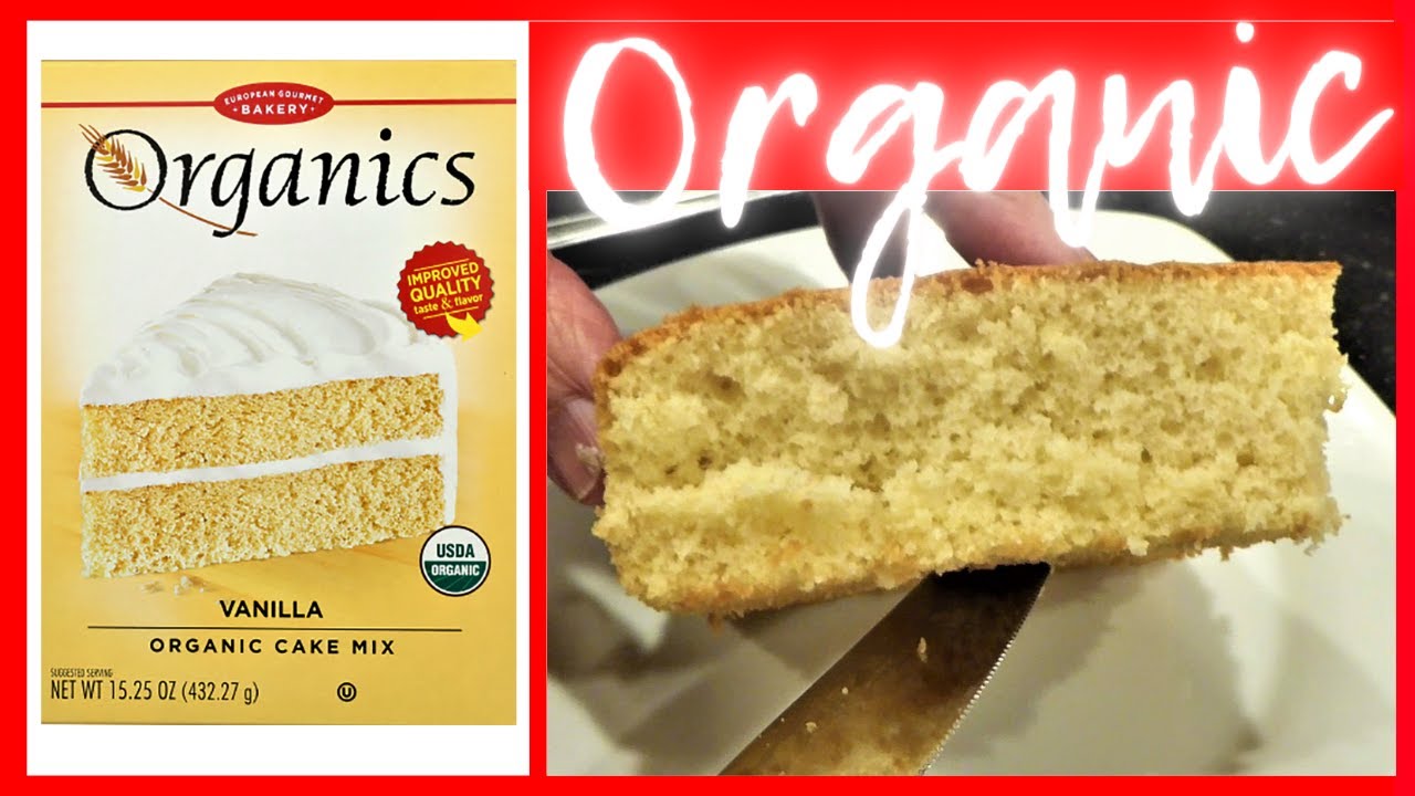 European Bakery Gourmet Organic Cake Mix - YouTube