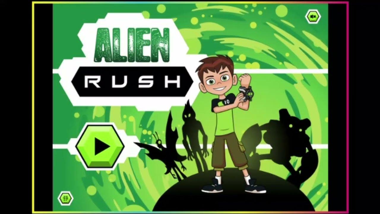 BEN 10 _ ALIEN RUSH (GAMES) x MINIGAMES - YouTube