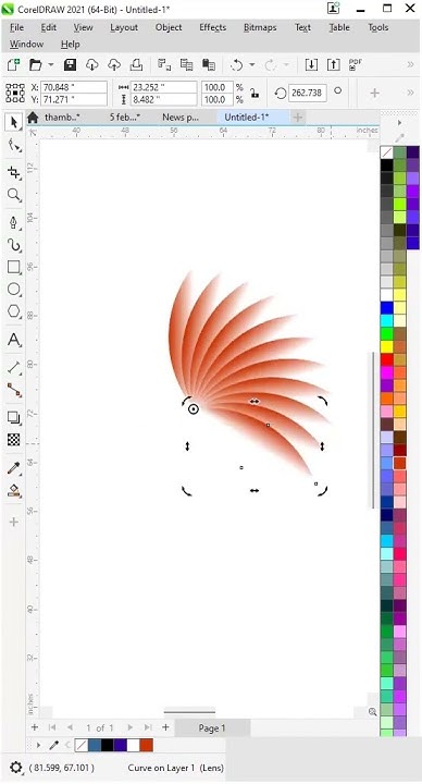 Quick Flower design Tricks, Corel draw , Logo tutorial #flowerdesign #coreldraw #professional ...