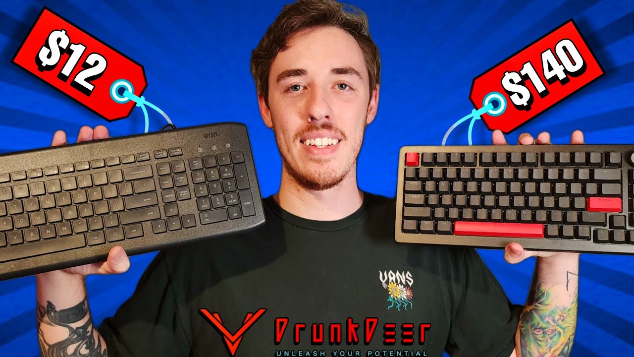 $12 vs $140 Keyboard... Which is Better?┃DrunkDeer A75 Pro Review - YouTube