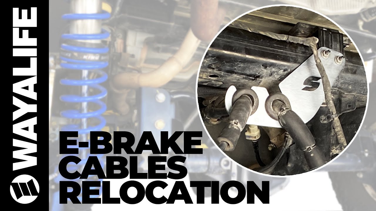 Parking Brake Relocation Bracket to Allow for More Axle Droop Travel on ...