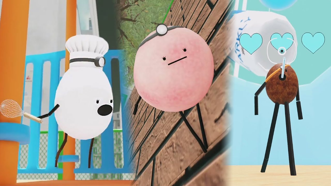 Hide and seek & Juice Party with Chef Egg, Peach, Coffee Bean in Secret ...