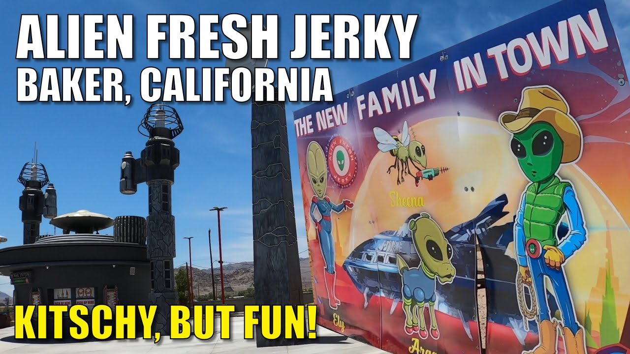 🖖👽 A Visit to ALIEN FRESH JERKY | Baker, California - YouTube