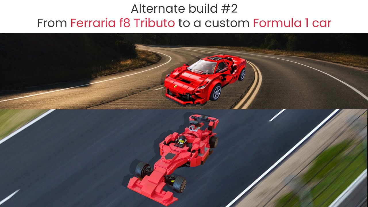 From Ferrari Tributo to Custom Ferrari F1 car - Alternate build series ...