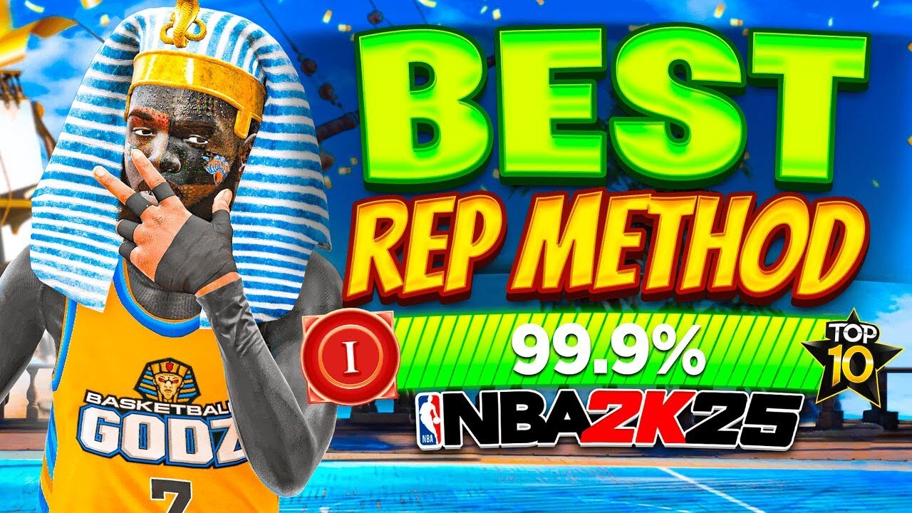 #1 BEST AND FASTEST REP METHODS in NBA 2K25! HOW TO GET CAP BREAKERS ...