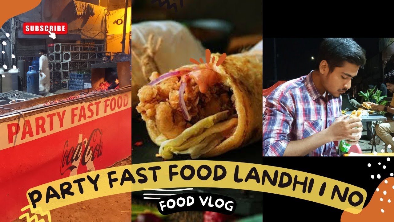 Famous Roll Of Landhi | Party Fast Food | Best Roll Point | I Am ...