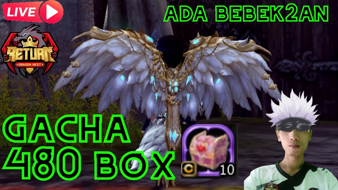 Live GACHA 480 BOX AJA + BEBEK BEBEK AN , Minal Aidzin ya ges | Dragon ...