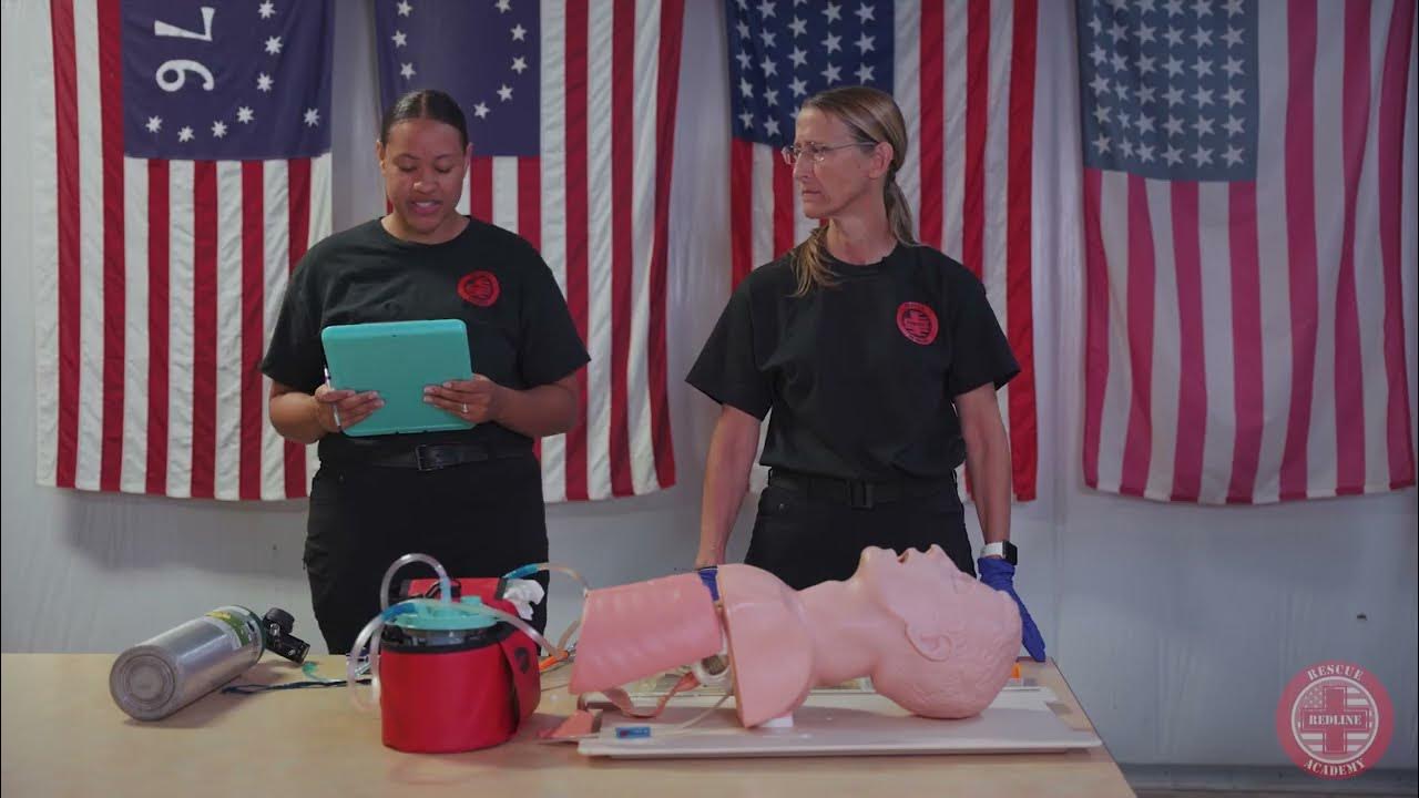 EMT Basic Skills (NREMT): BVM Ventilation of an Apneic Adult Patient ...