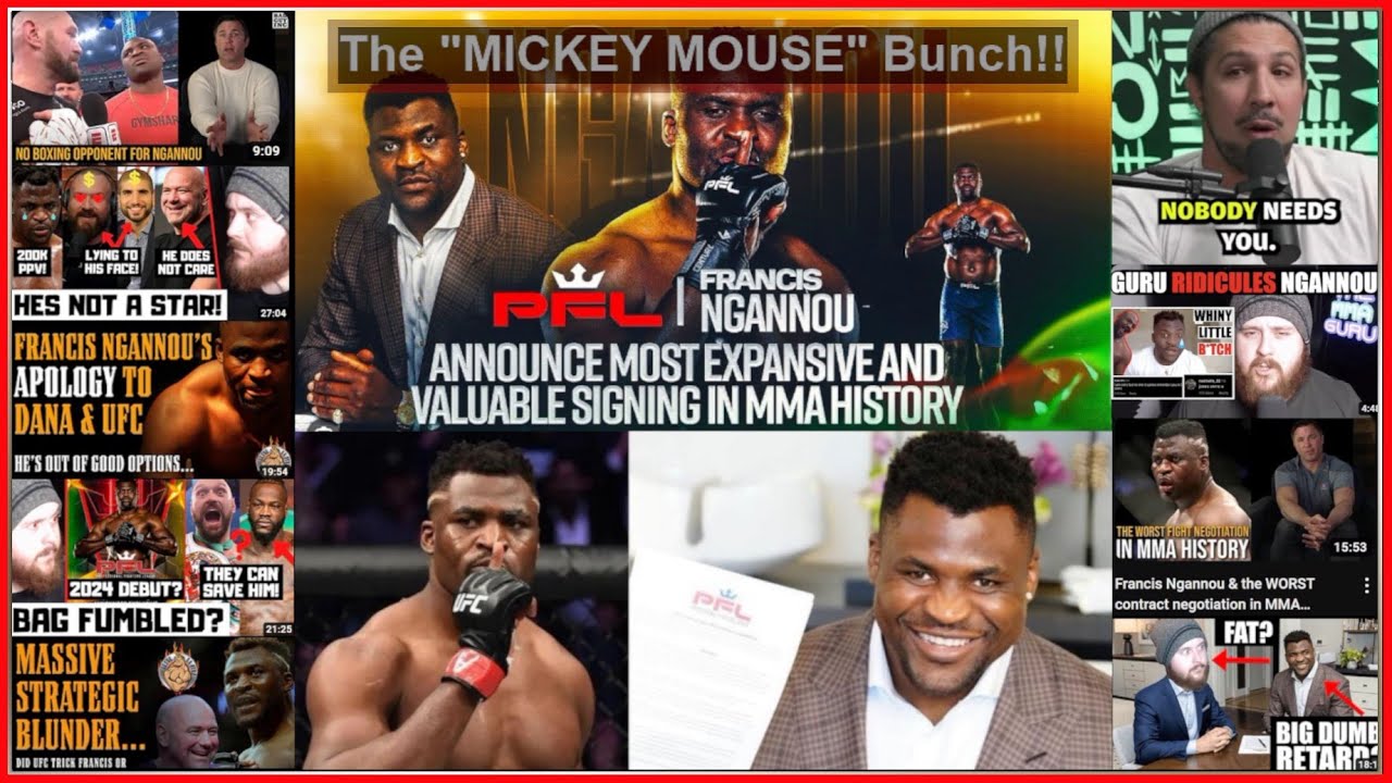 The "Mickey Mouse" Bunch!!! Chael Sonnen, Brendan Chaub, Jesse on Fire ...