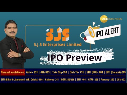 SJS Enterprises IPO 2021 - Apply or avoid?  | Watch To Know More By Anil Singhvi | IPO Price Details