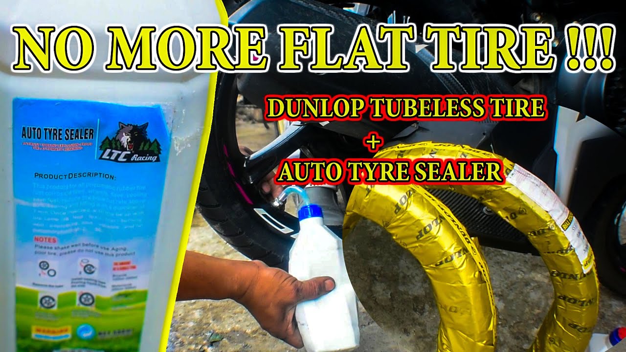 TUBELESS Dunlop Motorcycle Tires | MIO i 125/S | AUTO TYRE SEALER|NO ...