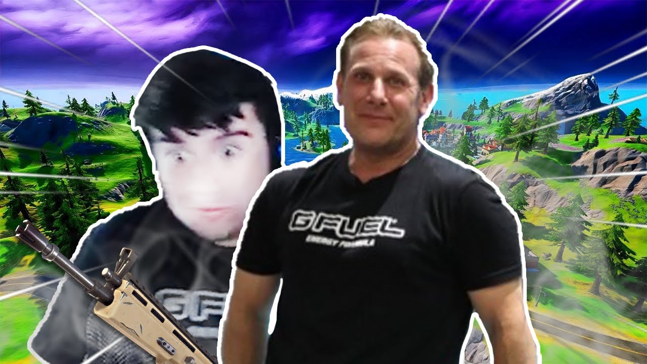 Azusa plays on fortnite with CEO OF GFUEL | PART FINAL| - YouTube