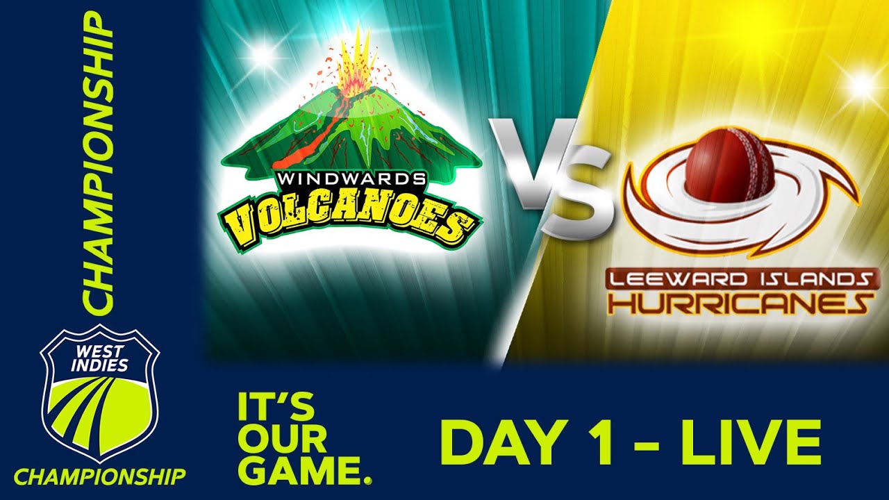 🔴 LIVE Windward vs Leeward Island - Day 1 | West Indies Championship ...