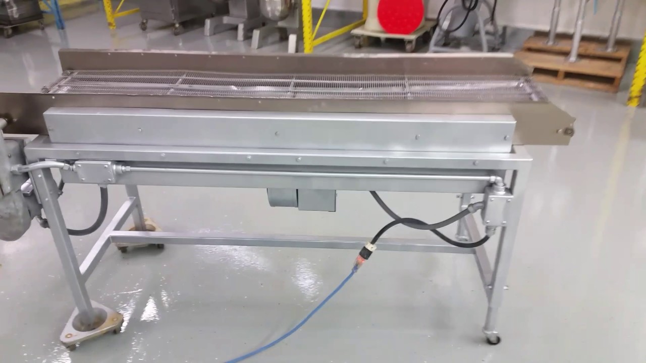 Belshaw Century Donut Cooling Conveyer C200 - YouTube
