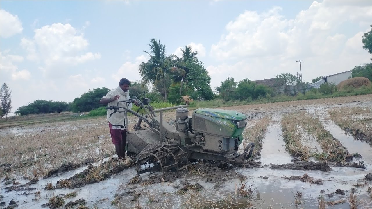 KIRLOSKAR MEGA T 15 POWER TILLER IN AGRICULTURE LAND USE MINI TRACTOR ...