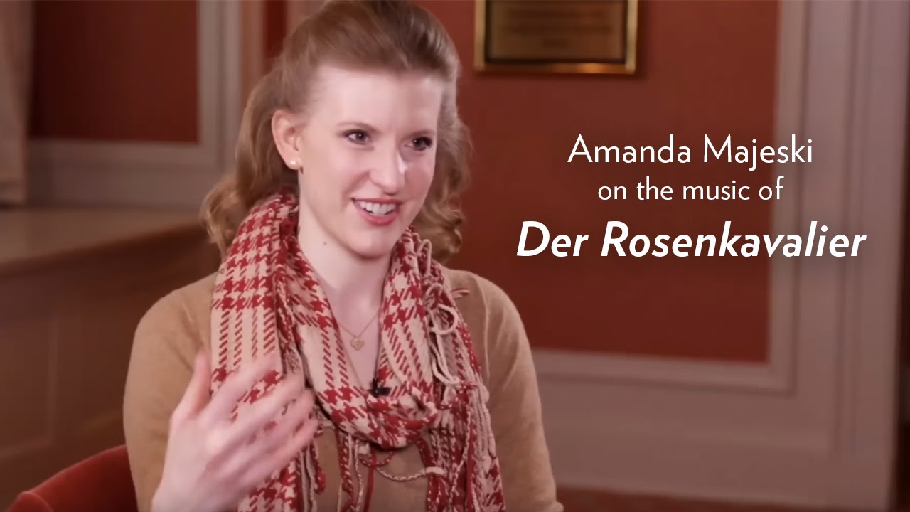 Soprano, Amanda Majeski on The Music of DER ROSENKAVALIER. Onstage at ...