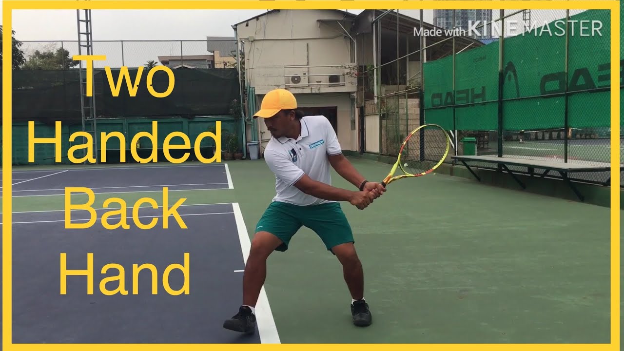 How To Hit Two Handed Backhand -Coach Lin - YouTube