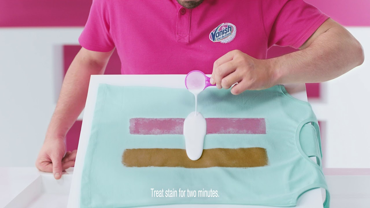 Vanish Gold Oxi Action: Trust Pink, Forget Stains even at 30⁰ | Powder ...