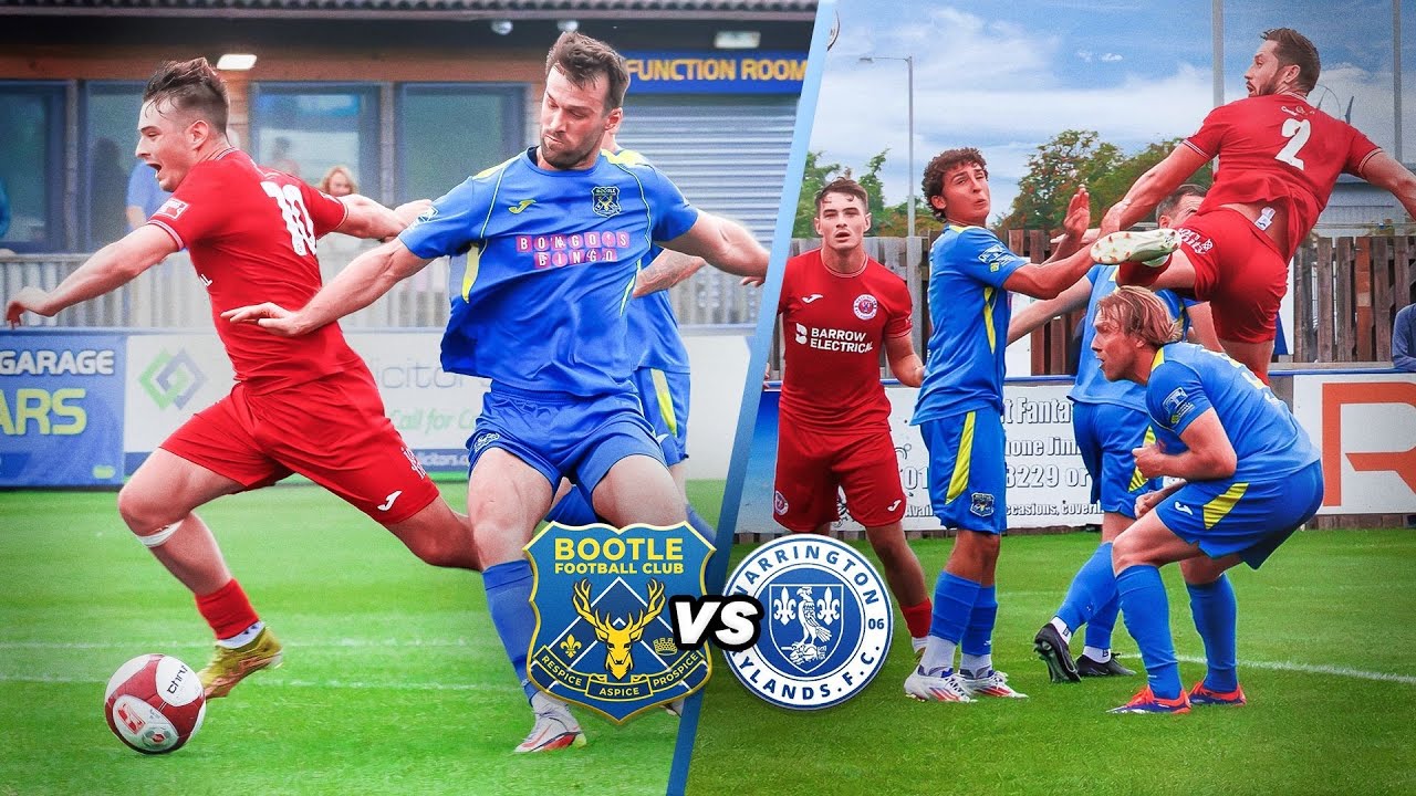 PENULTIMATE HOME PRE-SEASON GAME - Match Coverage - Bootle v Warrington ...