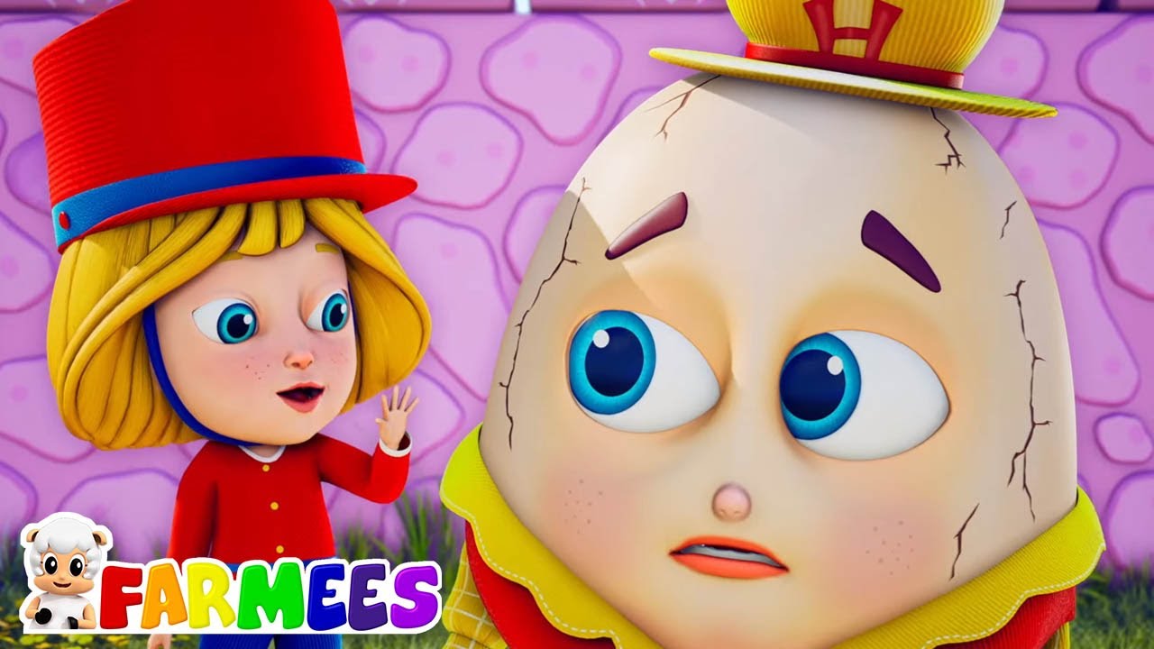 Humpty Dumpty Seduto Su un Muro + Di Più Filastrocche di Farmees - YouTube
