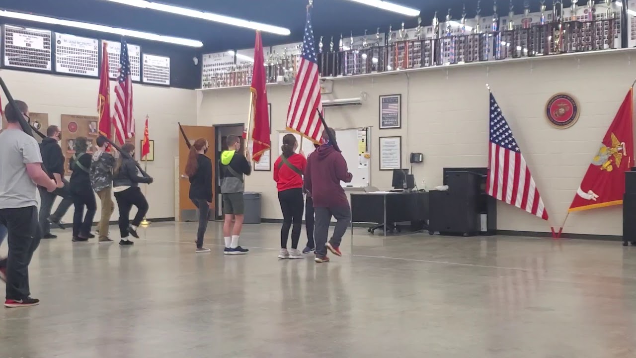 Drill Team (Color Guard) Practice (12/16/20) 6 - YouTube