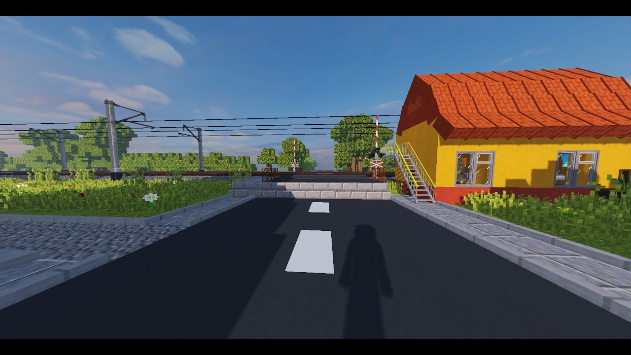 Обзор моёй карти С реальной Жизни ЖД Переёзд Immersive Railroad - YouTube