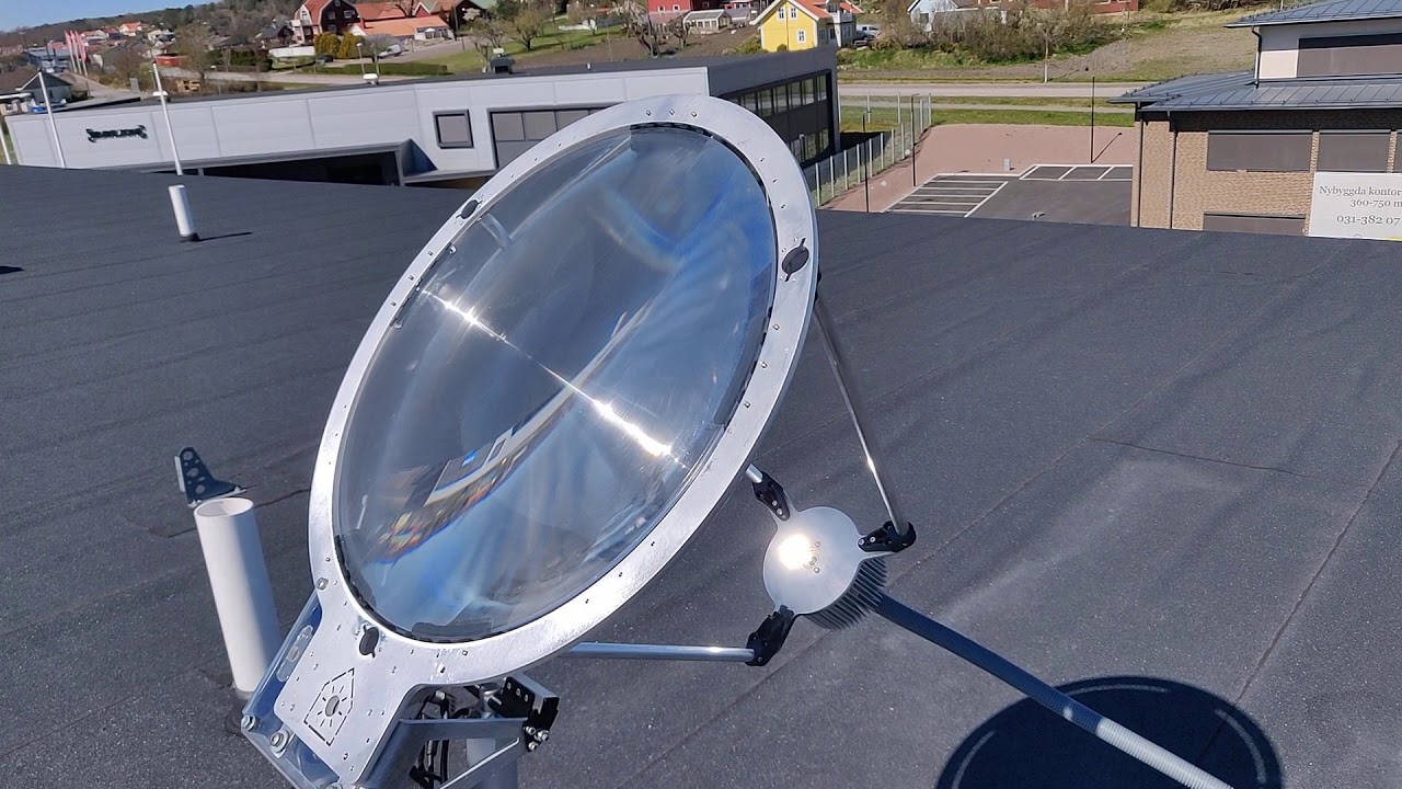 Solros system installation in Gothenburg march 2020 - YouTube