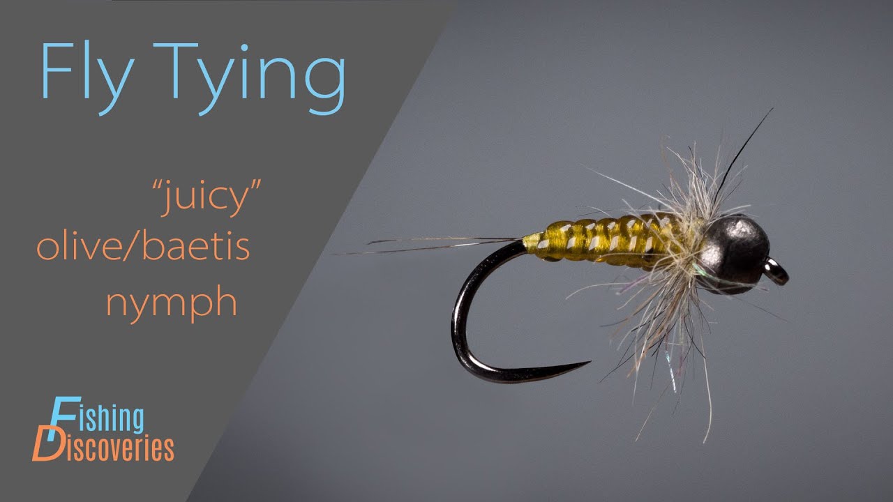 Tying Olive Nymphs: "Juicy" Olive/Baetis Nymph - YouTube