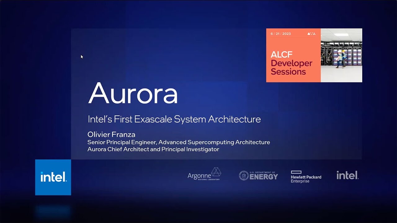 An Overview of Aurora's Hardware and Software - YouTube