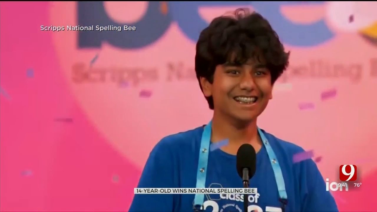 Florida Teen Dev Shah Wins 95th Scripps National Spelling Bee - YouTube