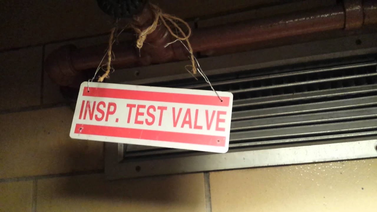 Inspector Test Valve - YouTube