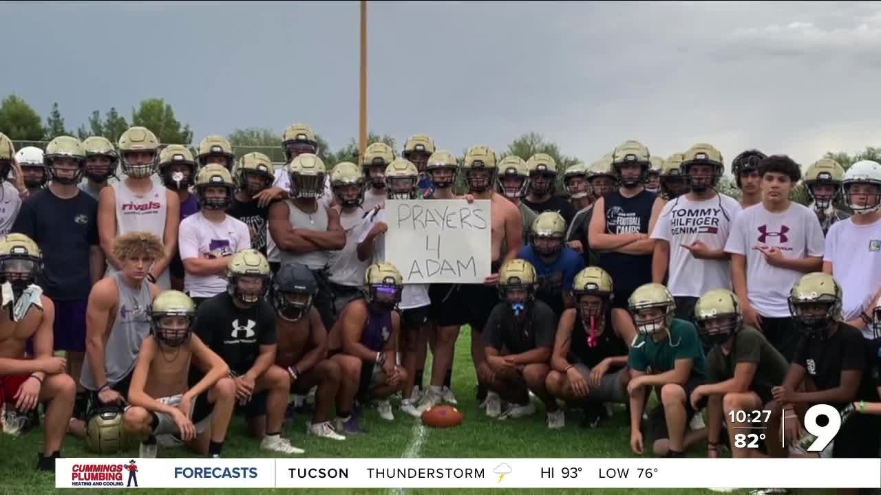 Sahuaro High School kicker Adam Boheme dies - YouTube