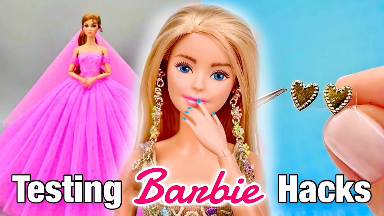 Testing Barbie Doll Hacks To See If They ACTUALLY Work! - YouTube