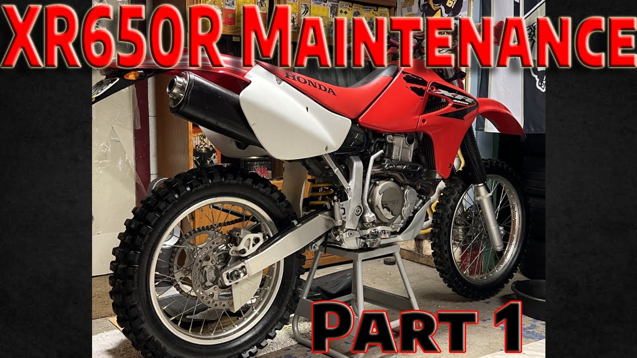 XR650R maintenance: Part 1 Rear Suspension Linkage - YouTube