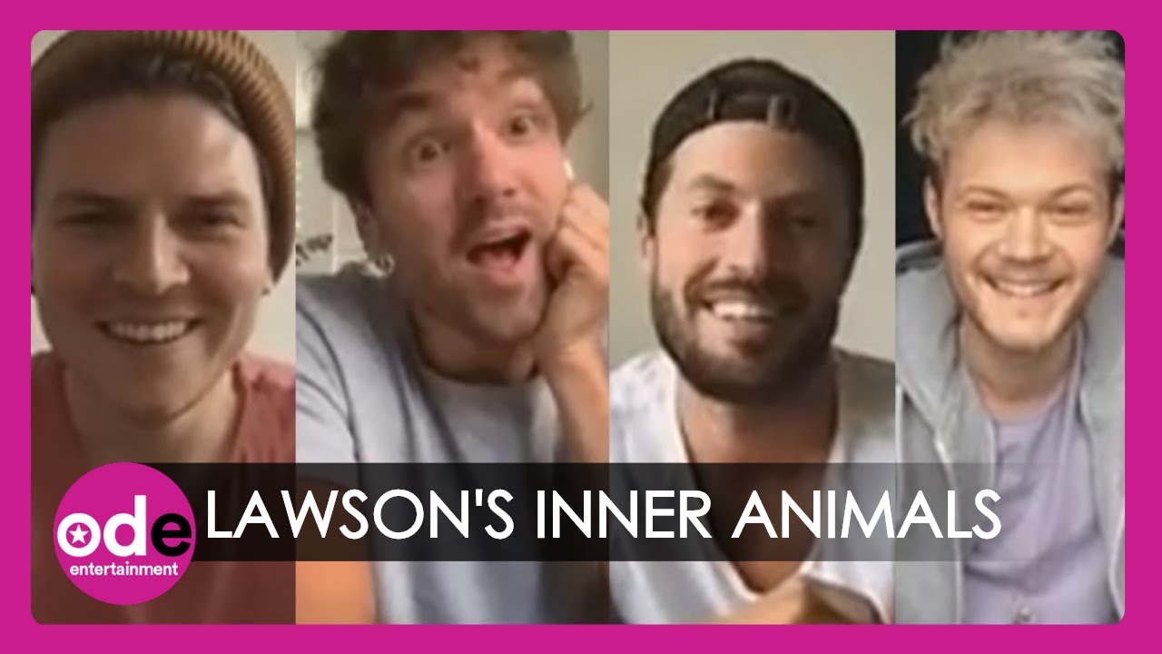 Lawson Channel Their Inner 'Animals' - YouTube