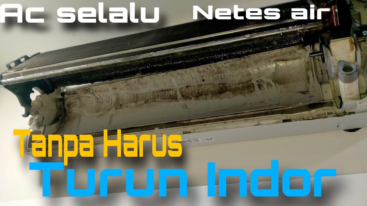 Semi Cuci Besar Pada Ac Sharp Inverter,Ac Sharp Netes Air|Service Ac ...