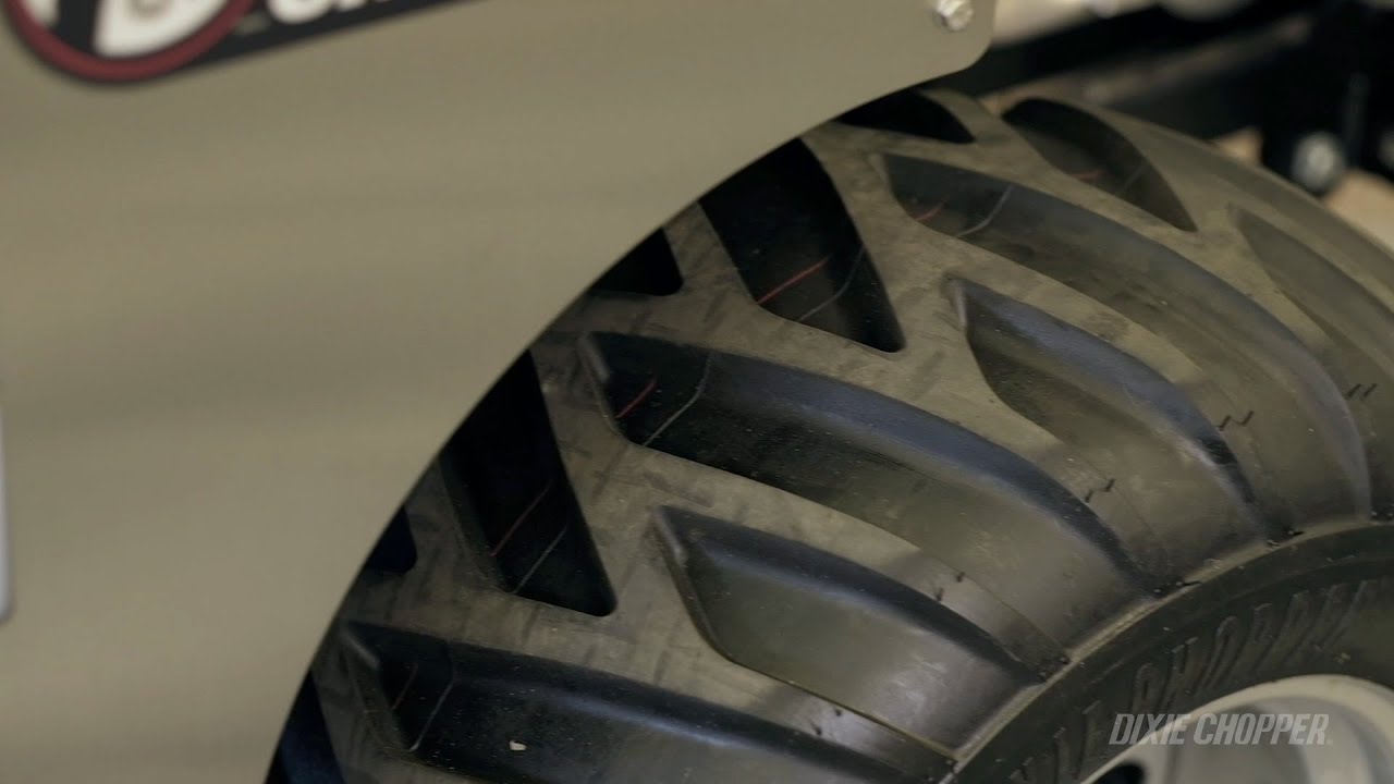 Dixie Chopper - Turf Boss Tires Accessory for Zero-Turn Mowers - YouTube
