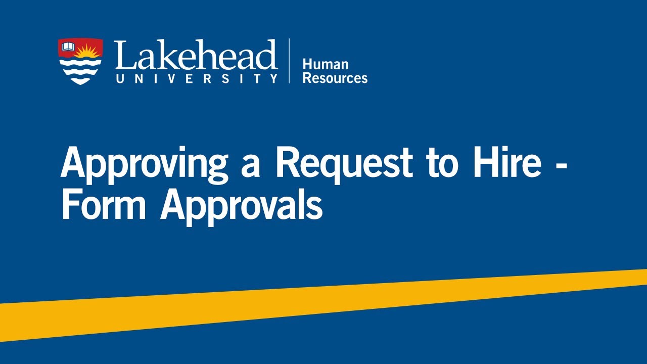 Approving A Request To Hire Form Approvals YouTube approving-a-request-to-hire-form-approvals-youtube