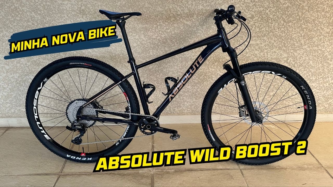 MINHA BIKE MONTADA COM QUADRO ABSOLUTE WILD BOOST 2 - 12.6KG!!! - YouTube