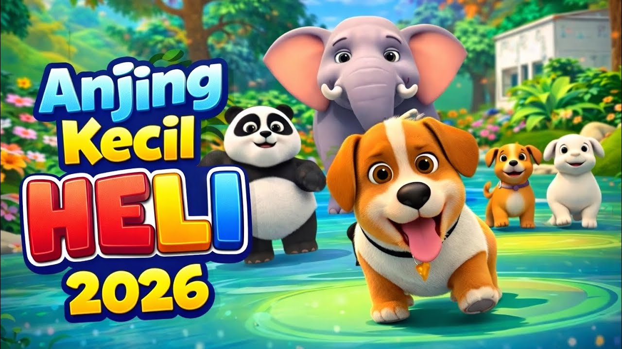 Si Heli Anjing Lucu 🦮Oleh ibunda chica Koeswoyo 🎵 Anjing Heli | hewan ...