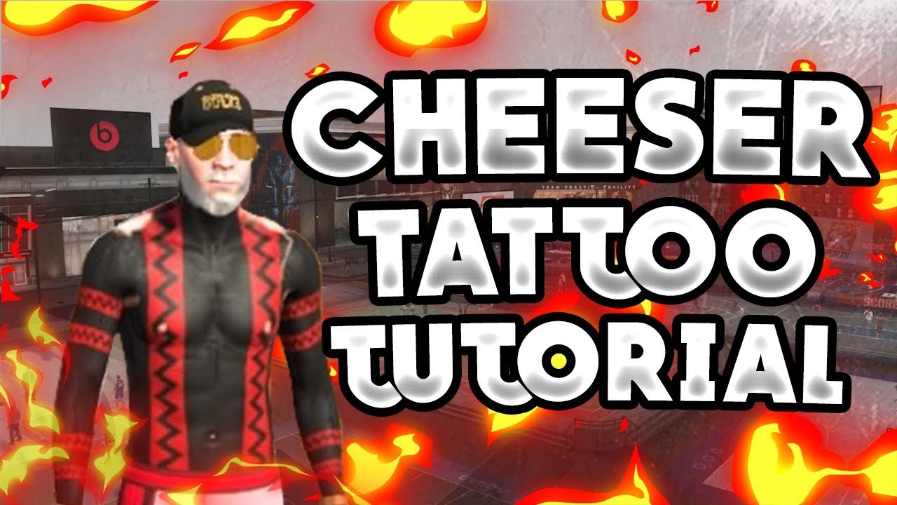 NBA 2k19 BEST cheese tattoo tutorial! Insane cheese look! - YouTube