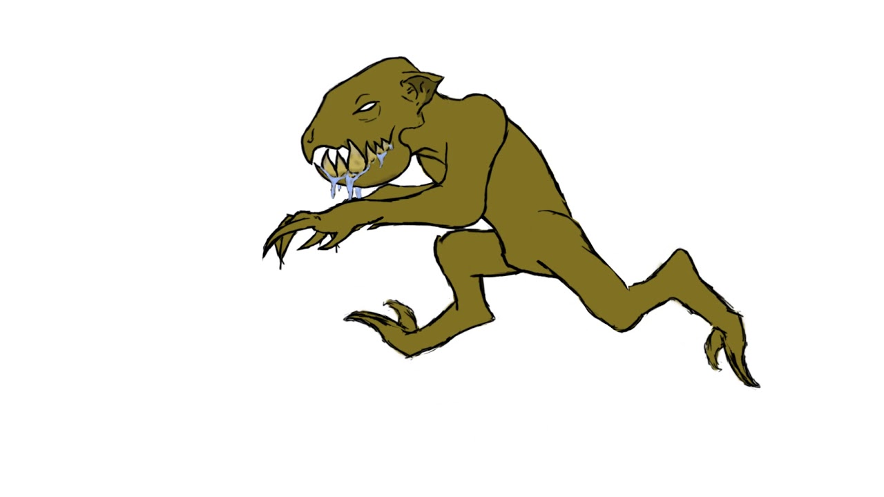 Creature Run Cycle - YouTube