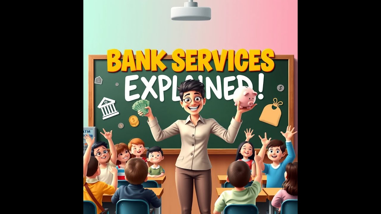 Bank Services Explained: A Fun Lesson for Students & Teachers! - YouTube