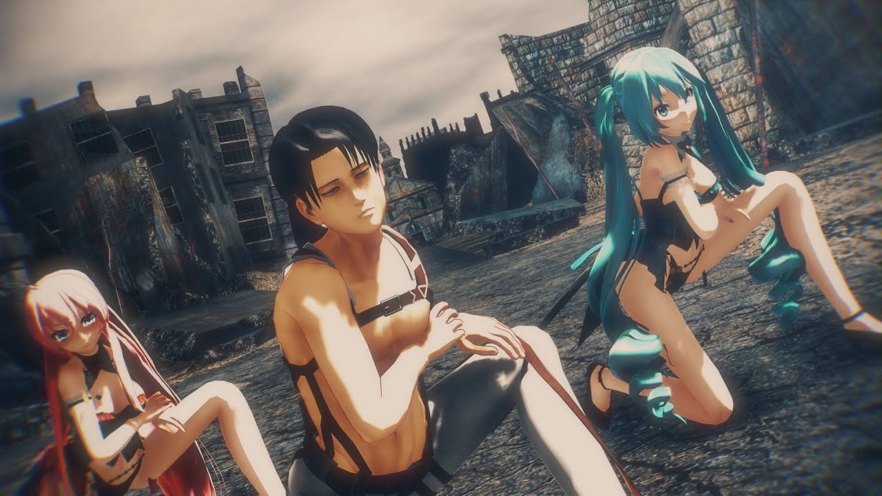 【🥰SEXY MMD】TAEMIN - Criminal (R13/Levi/Miku/Luka) - YouTube